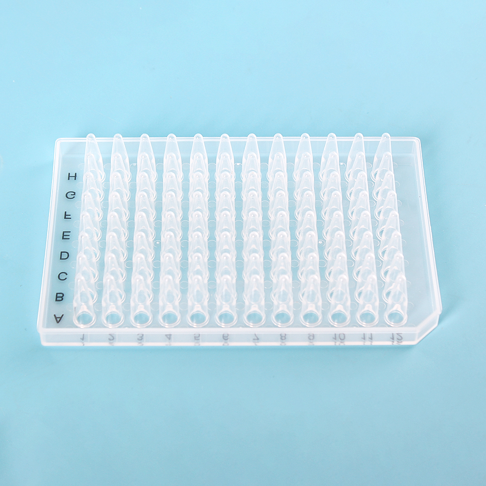 0.2ml 96 Well PCR Reaction Plate with Half Skirt Factory Sale from ...